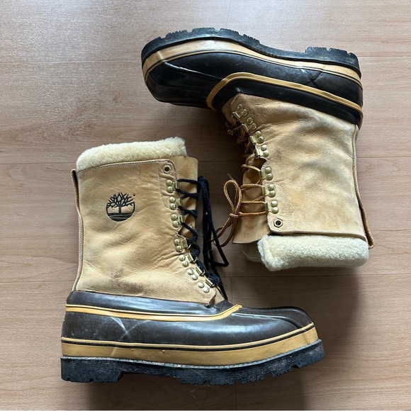 Timberland | Shoes | Vintage Timberland Heavy Duty Winter Snow Boots ...